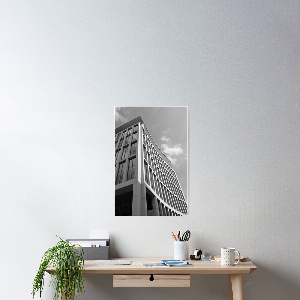 "Manchester UK architecture - KPMG" Poster by Ryannnn | Redbubble