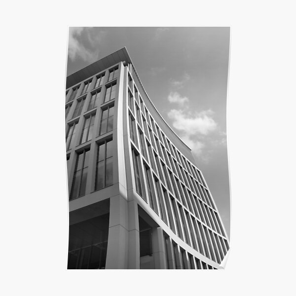 "Manchester UK architecture - KPMG" Poster by Ryannnn | Redbubble