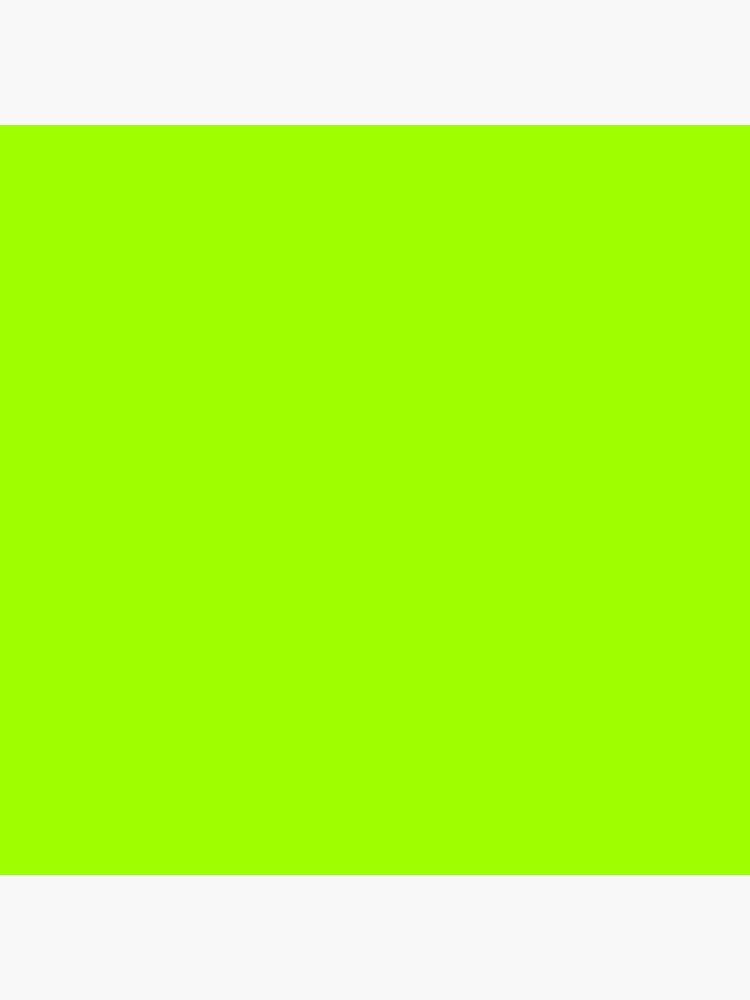 "Pure Lime Green - Solid Color Square" Poster by Monochronicity | Redbubble