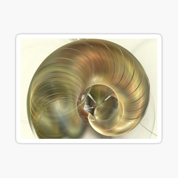 "Nautilus" Sticker for Sale by KimSyOk | Redbubble