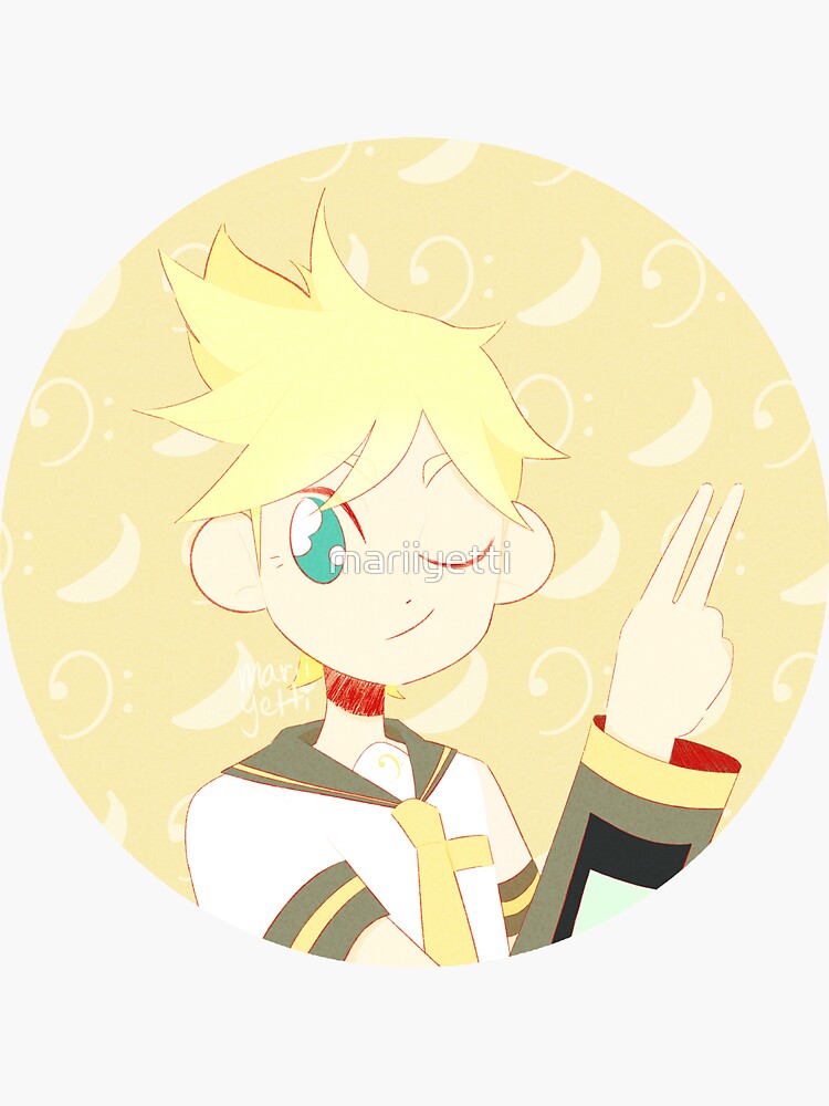 "len" Sticker by mariiyetti | Redbubble