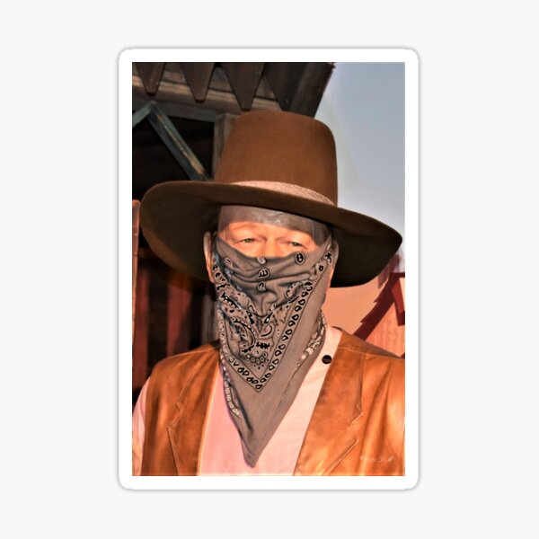 ""Wear a Mask Pilgrim"" Sticker for Sale by DonnaM | Redbubble