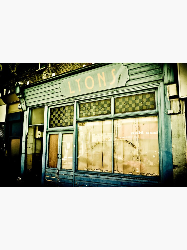 "Lyons Tea Rooms" Canvas Print by JoPugh1978 | Redbubble