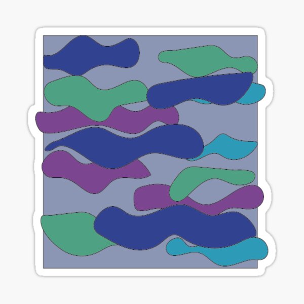 "cute pastel colours camouflage" Sticker for Sale by Lucarpanetto ...