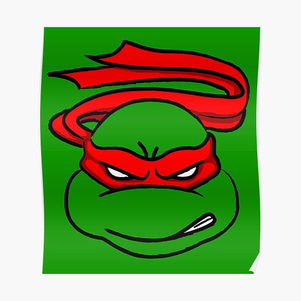 "TMNT - Raphael" Poster by DCdesign | Redbubble