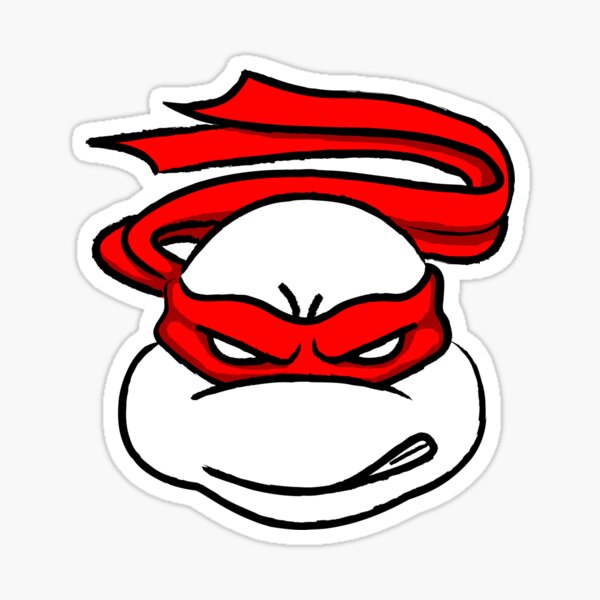 "TMNT - Raphael" Sticker for Sale by DCdesign | Redbubble