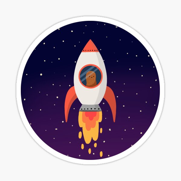 "Space potato" Sticker for Sale by maryannacher | Redbubble