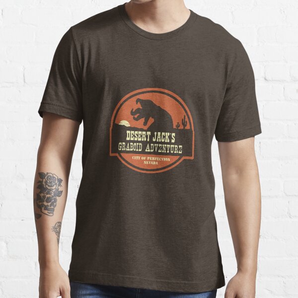 "Desert Jack's Graboid Adventure logo" T-shirt for Sale by sponzar ...