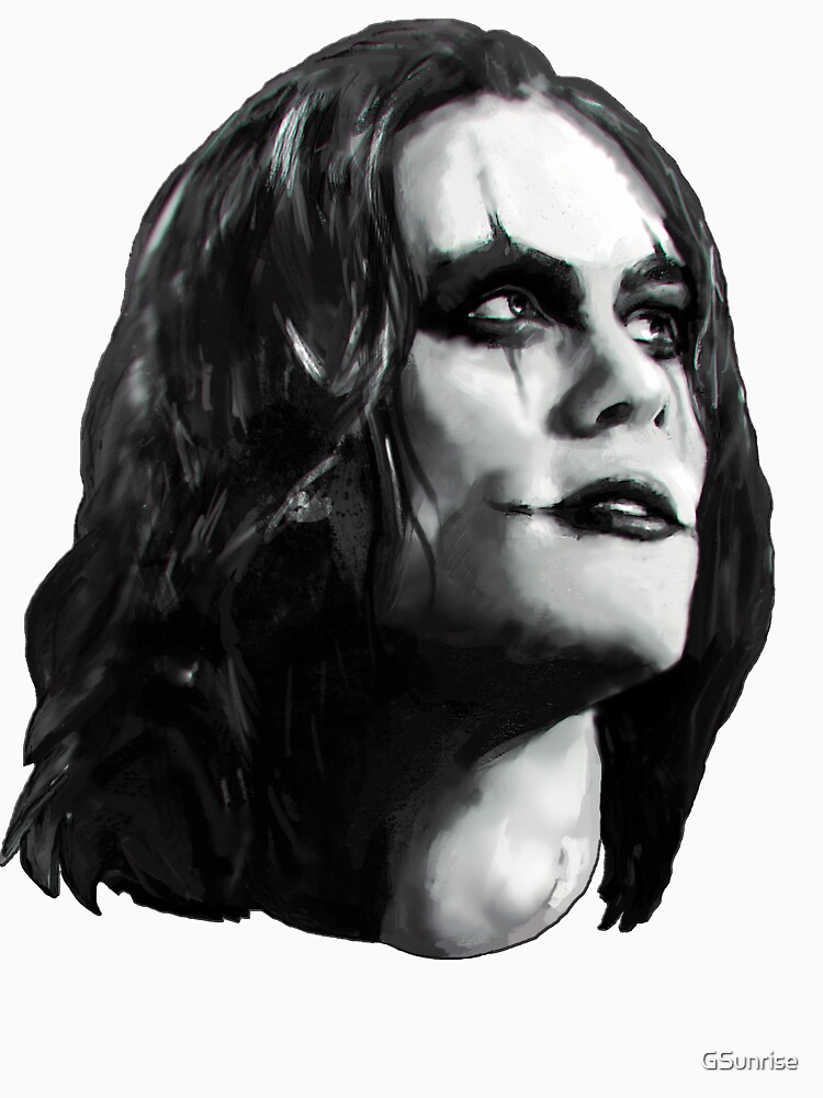 The Crow Brandon Lee T Shirt For Sale By Gsunrise Redbubble The
