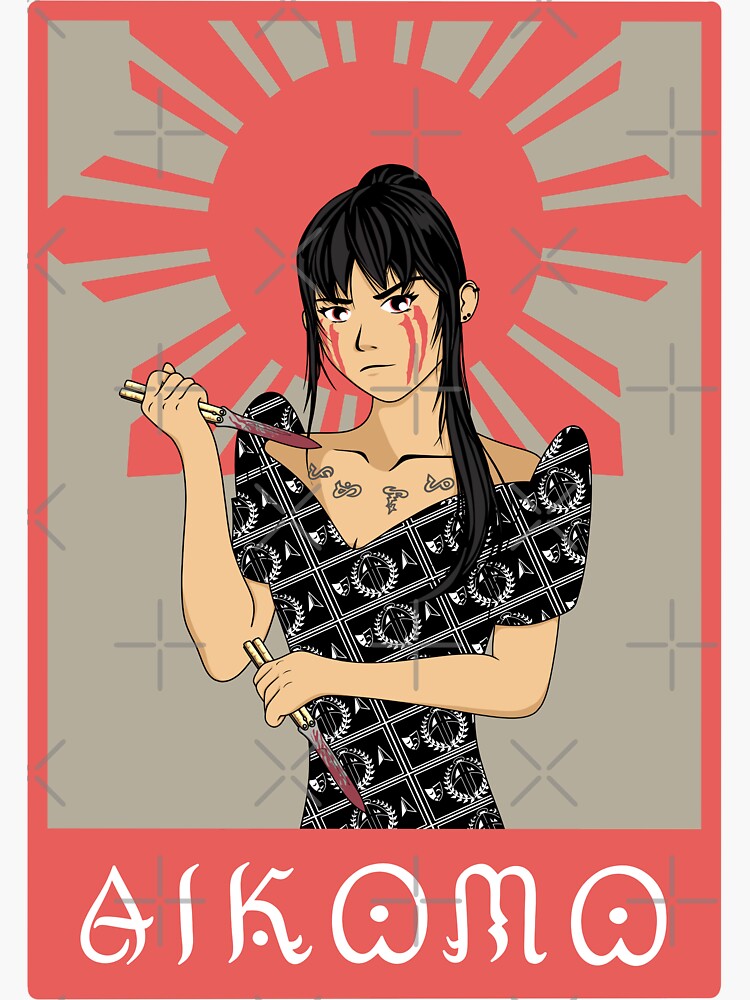 "Filipina Angel" Sticker by aikomo | Redbubble