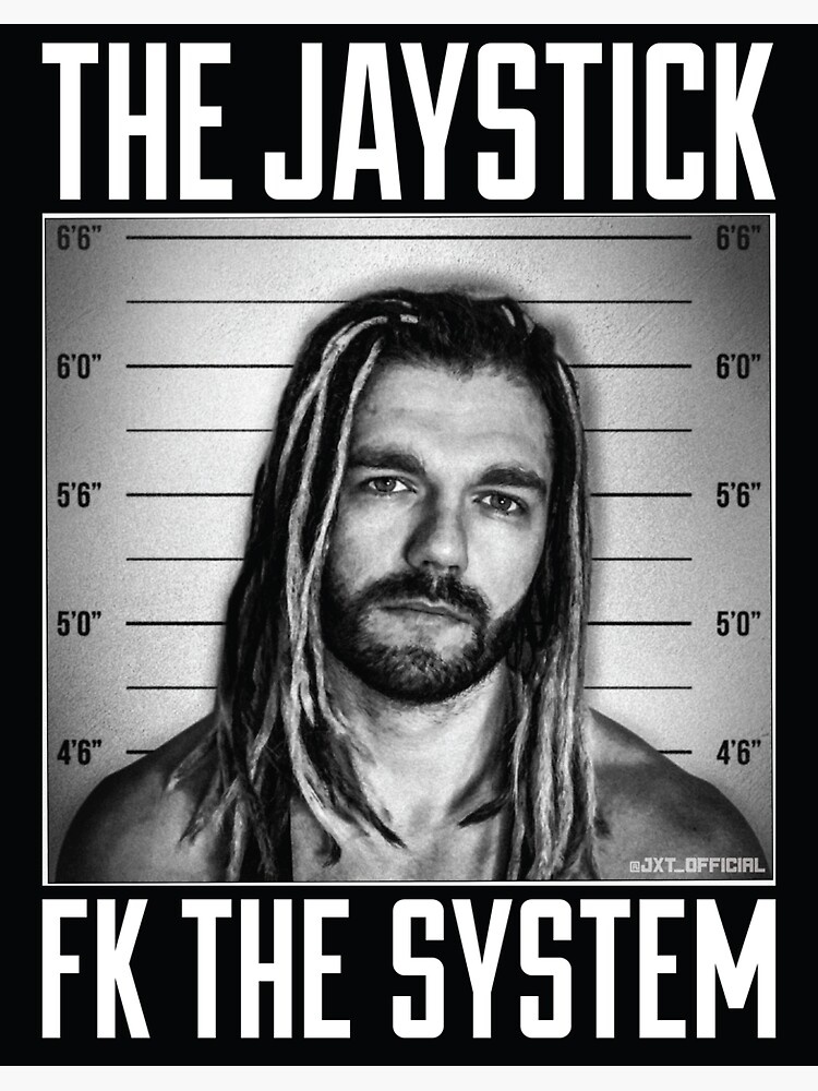"Mugshot - JayStick FK THE SYSTEM" Sticker for Sale by JXTMERCH | Redbubble