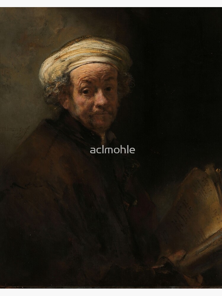 Self Portrait Rembrandt Van Rijn 1658
