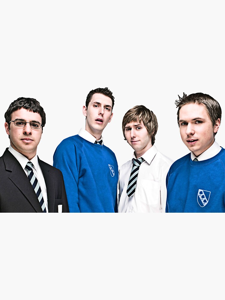 "The Inbetweeners" Sticker for Sale by aidanrodino | Redbubble