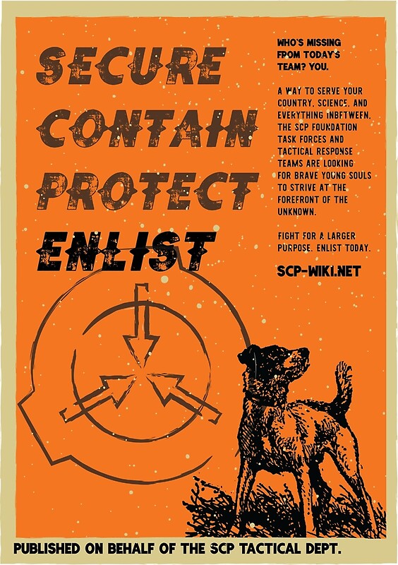 Scp: Posters | Redbubble