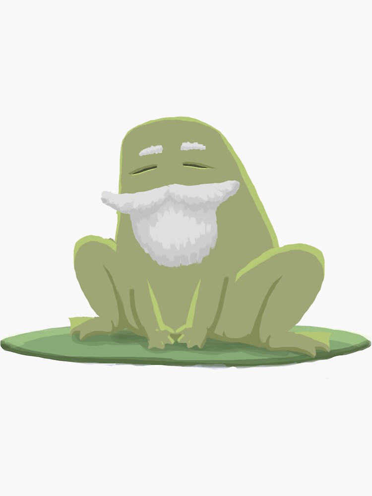 "Papa Frog 1" Sticker for Sale by kris10schiller | Redbubble
