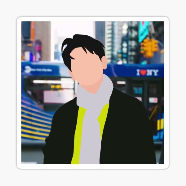 "Eric Nam Illustration" Sticker by cinnamontoastie | Redbubble
