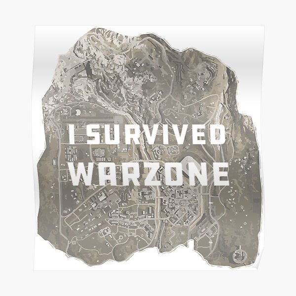 Call Of Duty Warzone Map Posters | Redbubble