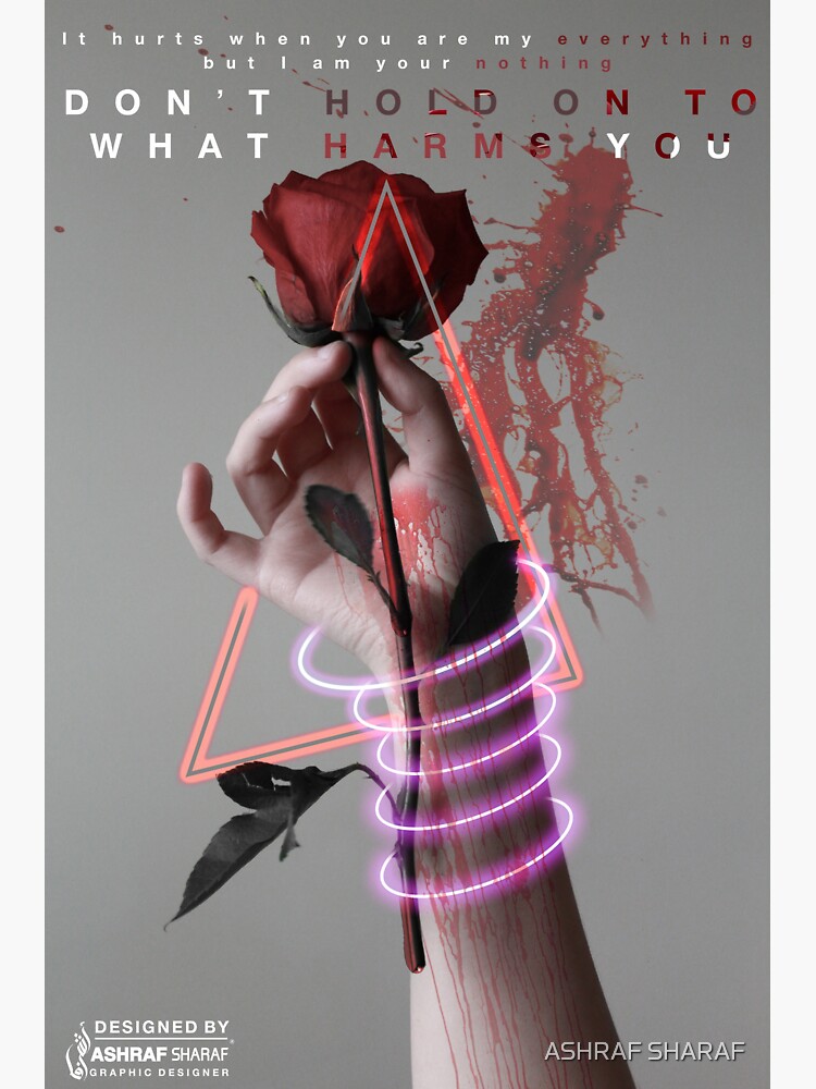 "ROSE DEATH " Sticker by AshrafSharaf | Redbubble