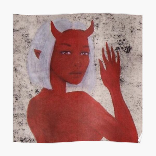 "Sicko Born From Pain Demon Girl" Poster for Sale by ArchivedStore ...