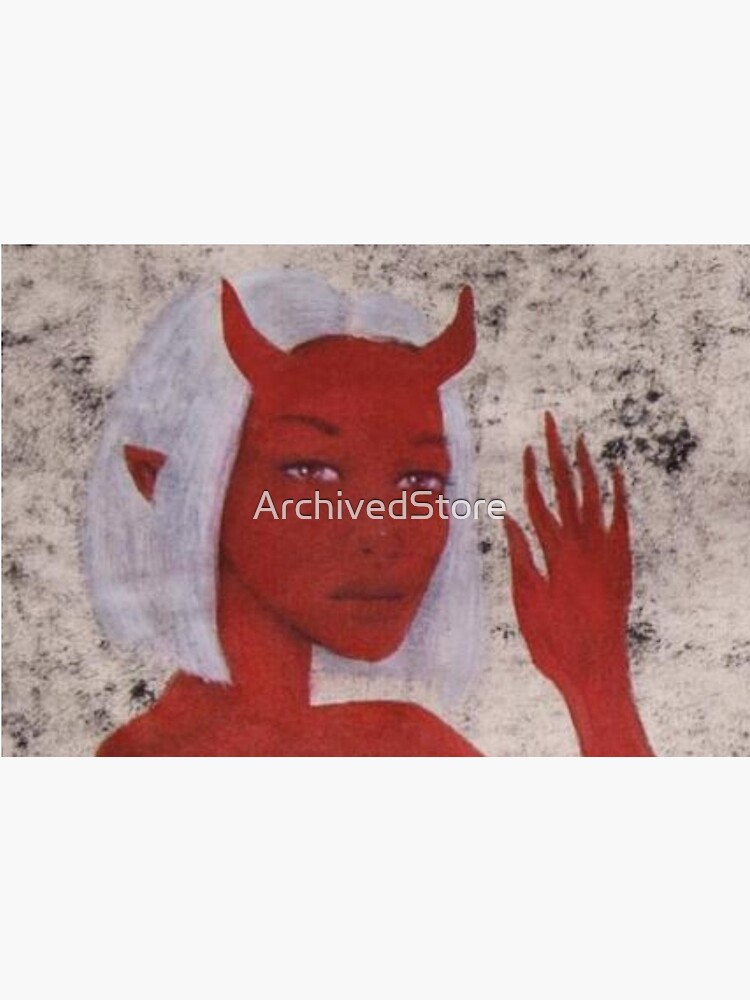 "Sicko Born From Pain Demon Girl" Mask for Sale by ArchivedStore ...