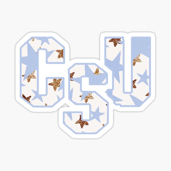 " CSU Stars" Sticker by emilyn319 | Redbubble
