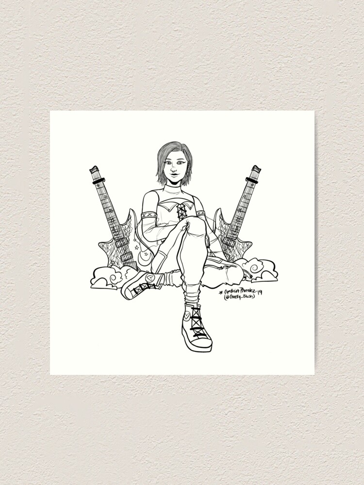 "Covet - Yvette Young fan art" Art Print for Sale by CheekyBlush ...