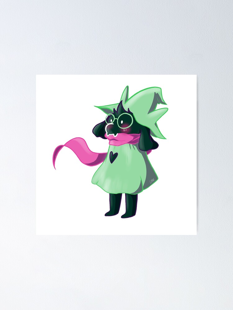 "Ralsei - Deltarune" Poster by meowlody | Redbubble
