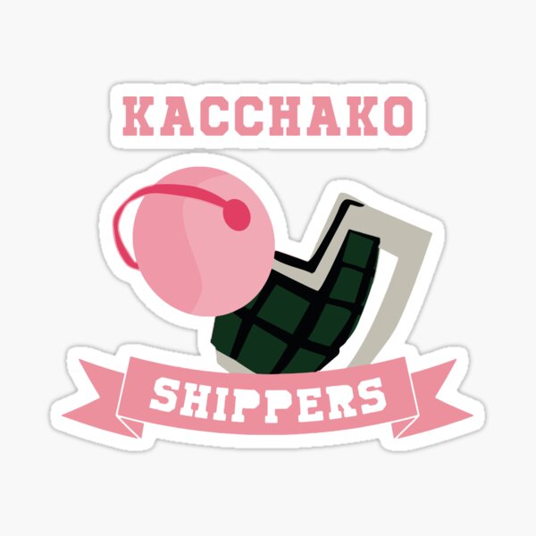 "Kacchako Shipper" Sticker for Sale by MichRangel | Redbubble