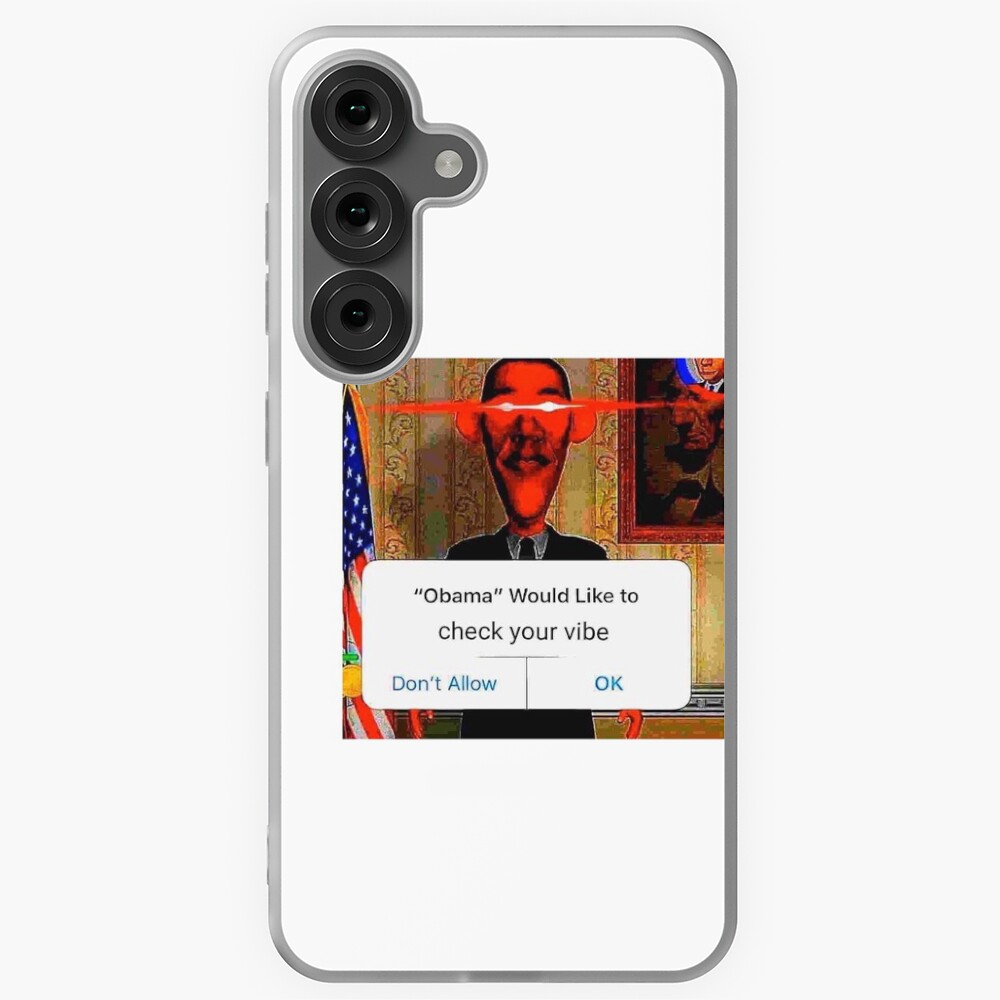 "Obama vibe check" Sticker for Sale by royalbaby | Redbubble