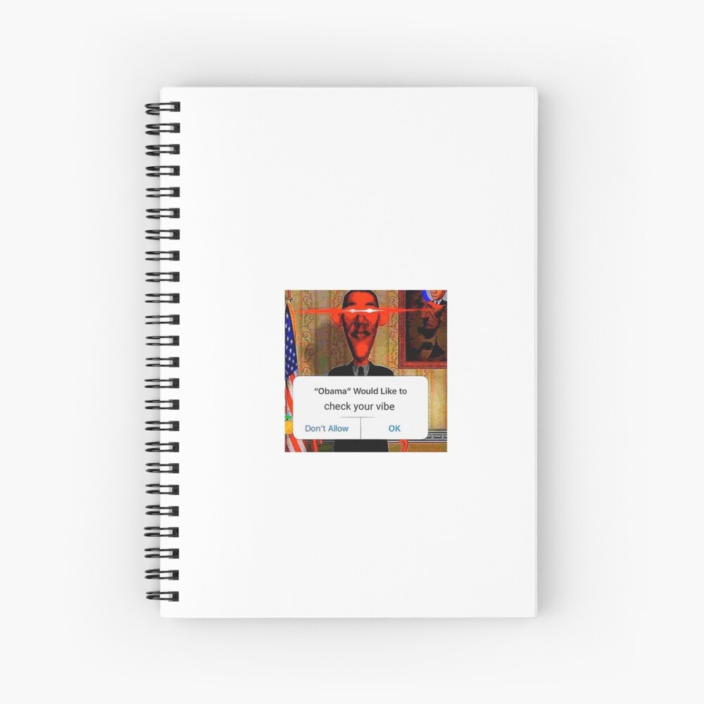 "Obama vibe check" Sticker for Sale by royalbaby | Redbubble