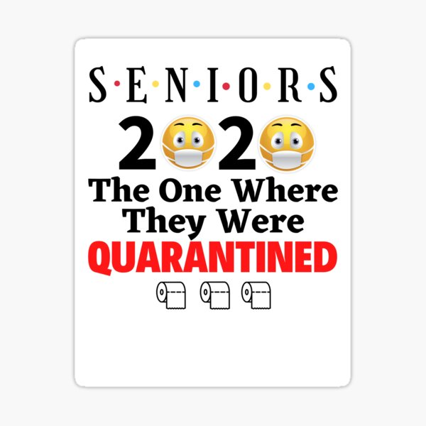 "Seniors 2020 Social Distancing Covid-19/coronavirus Graduation Gift ...