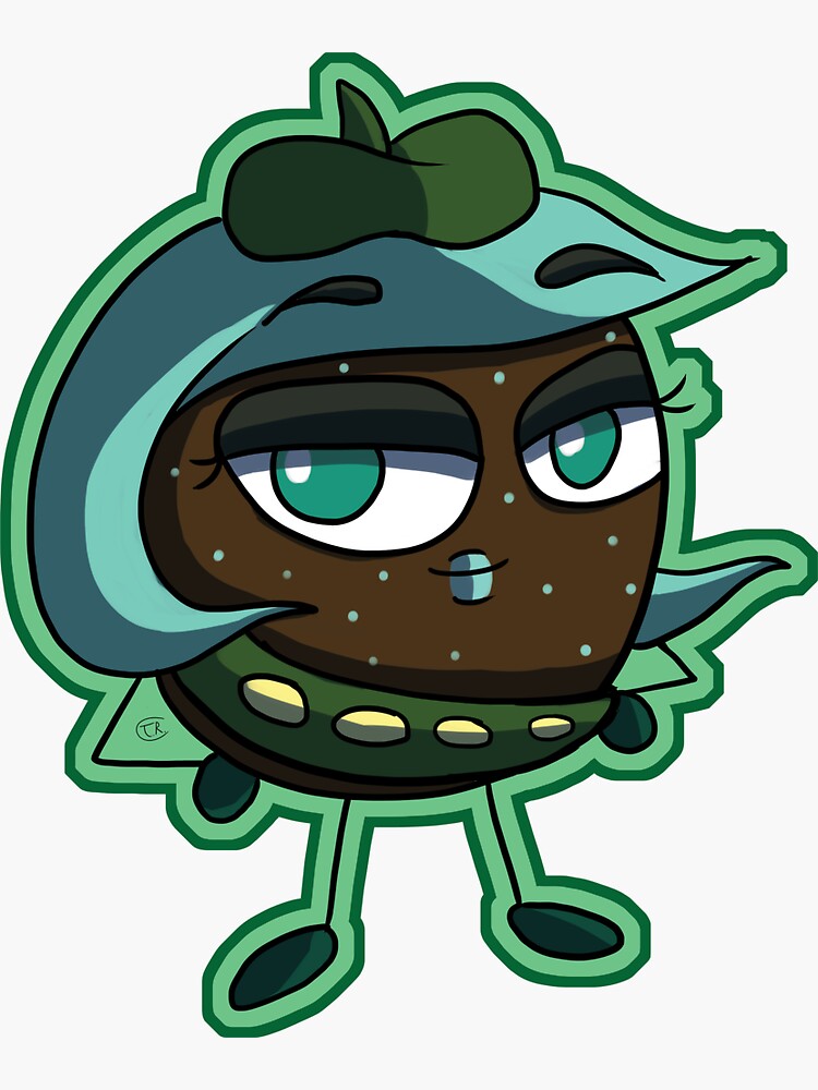 "Sentient Mint Chocolate Cookie" Sticker by Tommythemage | Redbubble