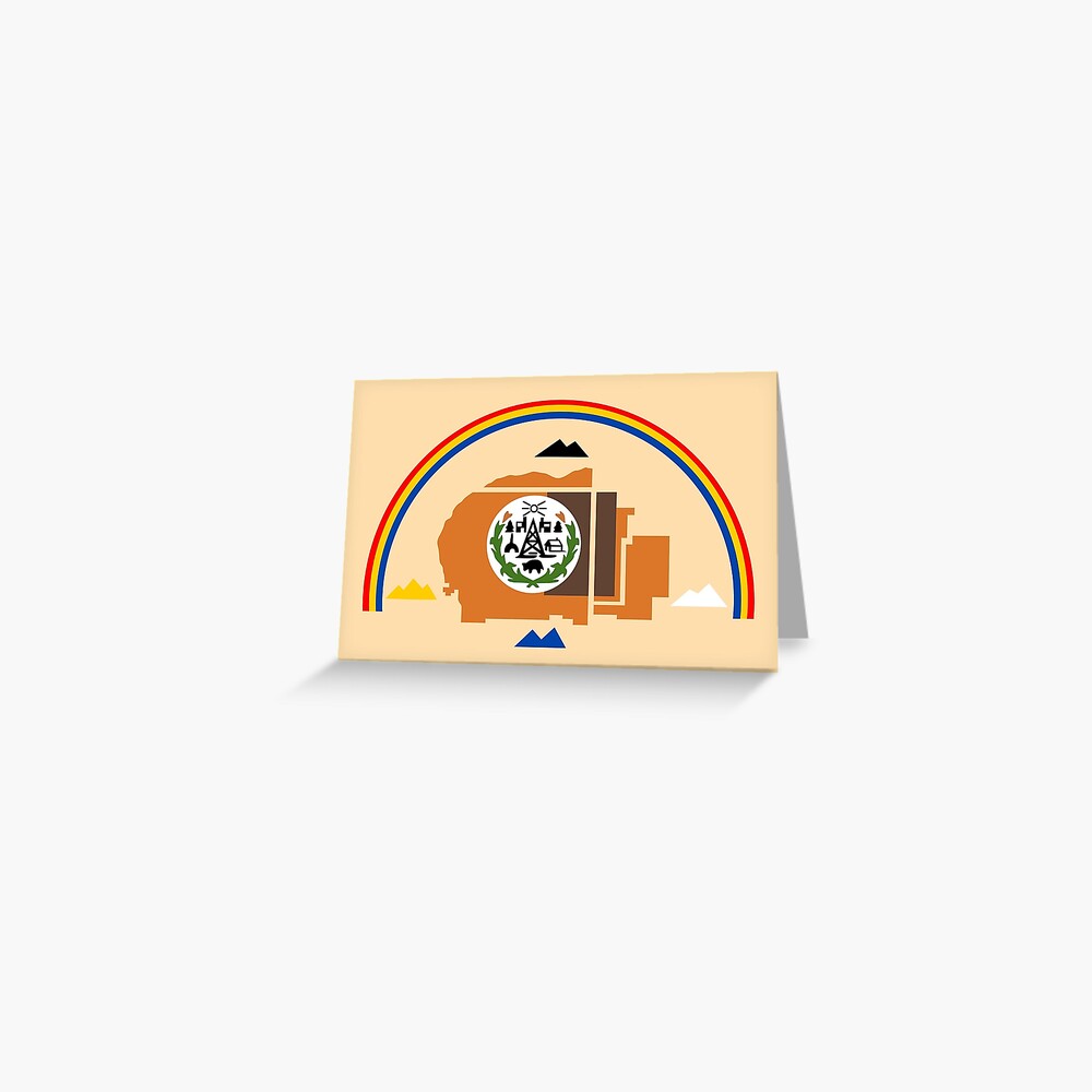 "Navajo Nation Flag- Show your love for the Navajo Nation!" Greeting ...