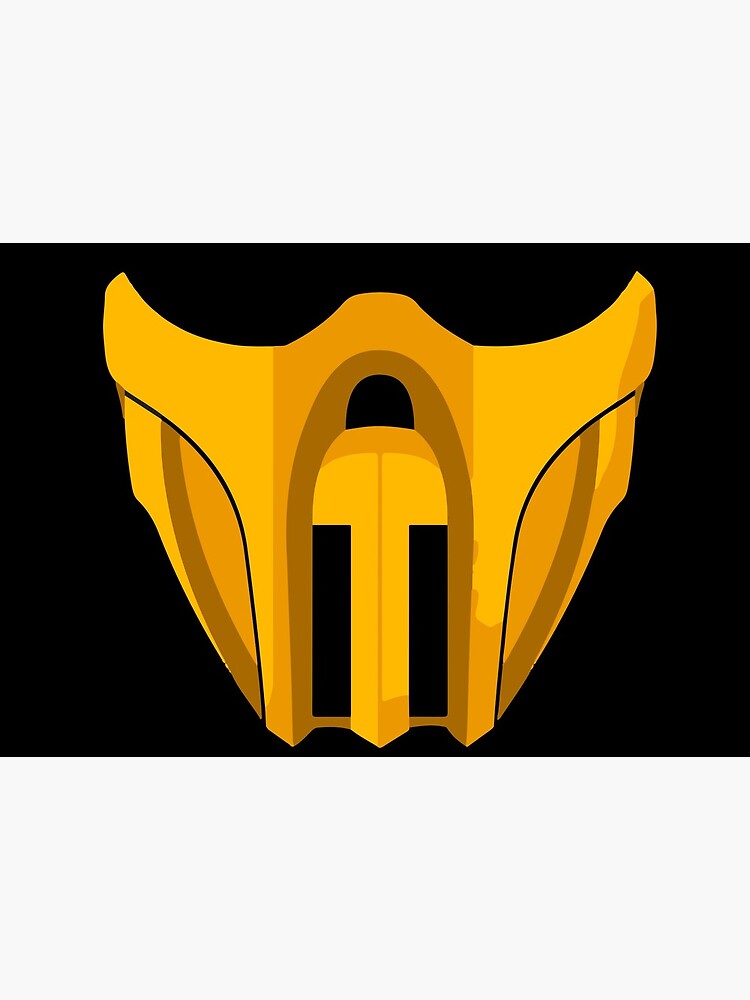 "Yellow Ninja Mask" Mask for Sale by DreaK | Redbubble