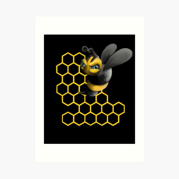 "Beezzz Hive Logo" Art Print for Sale by BeezzzHiveArt | Redbubble