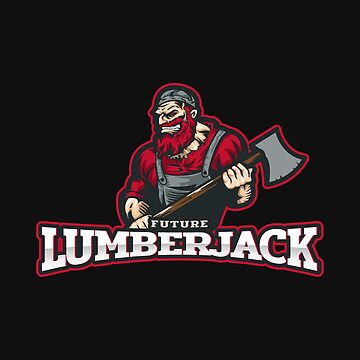 "future lumberjack" Sticker by dazed-draft | Redbubble