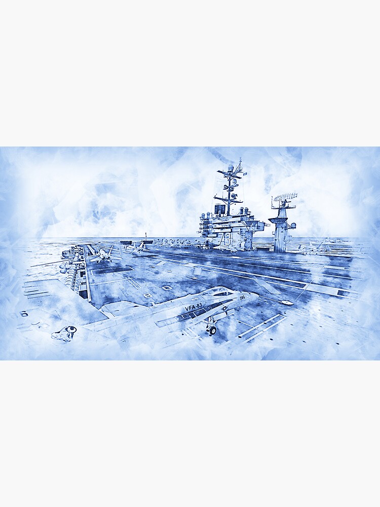 " Aircraft Carrier" Sticker for Sale by ErianAndre | Redbubble