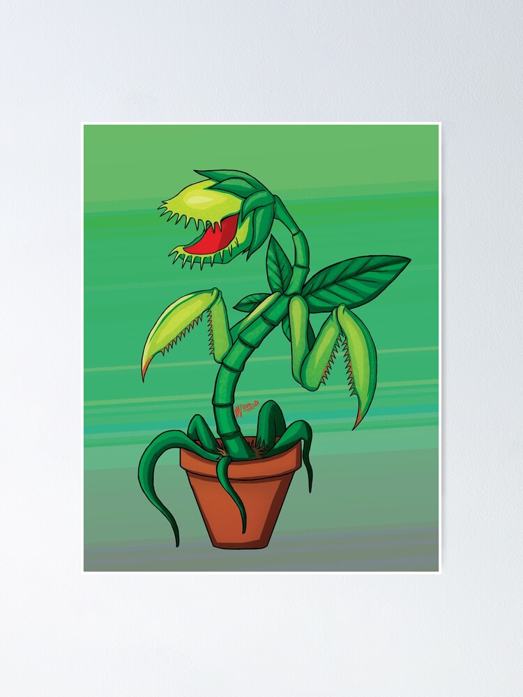 "Mantis Fly Trap" Poster for Sale by Bammelsan | Redbubble