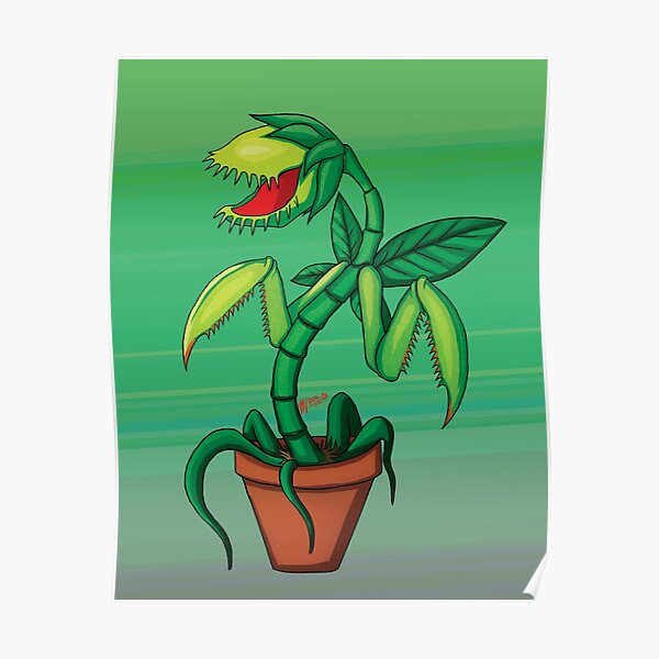 "Mantis Fly Trap" Poster for Sale by Bammelsan | Redbubble