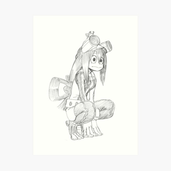 "My Hero Academia Froppy" Art Print for Sale by snailhunter66 | Redbubble