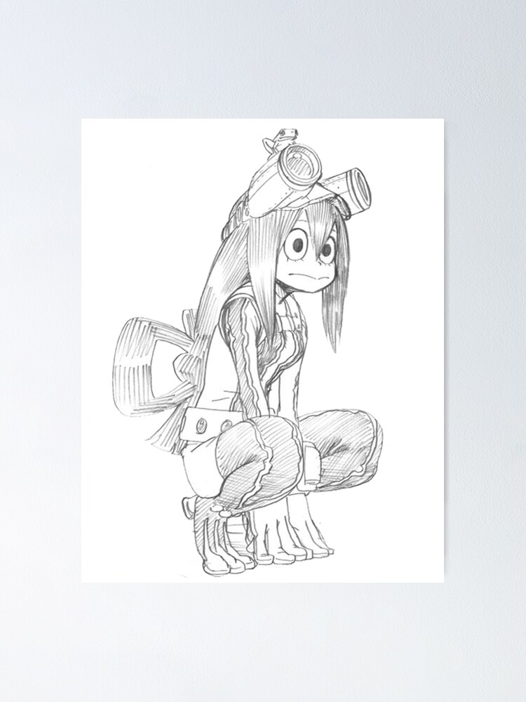 "My Hero Academia Froppy" Poster by snailhunter66 | Redbubble