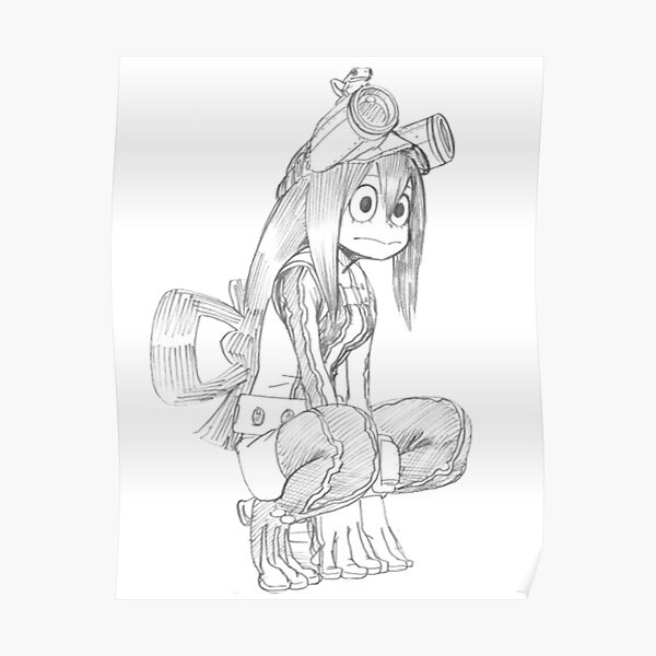 "My Hero Academia Froppy" Poster by snailhunter66 | Redbubble