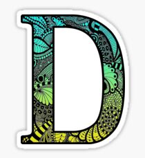 Letter D: Stickers | Redbubble