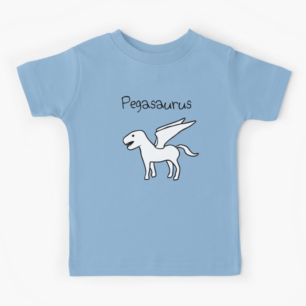 "Pegasaurus (Pegasus T-Rex)" Kids T-Shirt by jezkemp | Redbubble