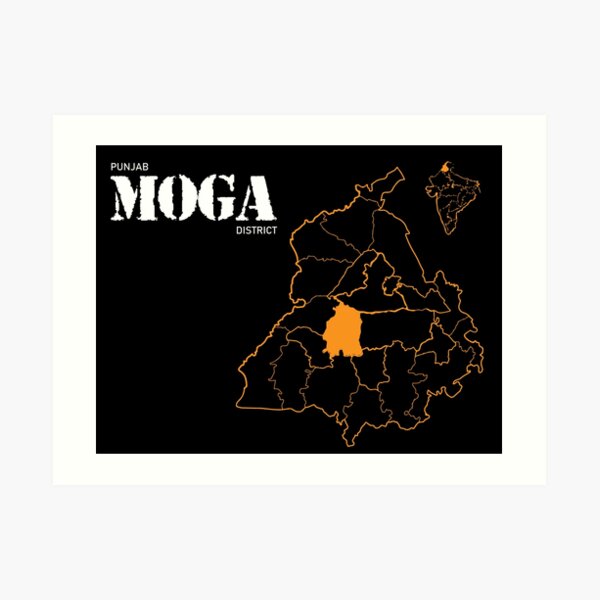 "Punjab Moga District" Art Print by inkstyl | Redbubble