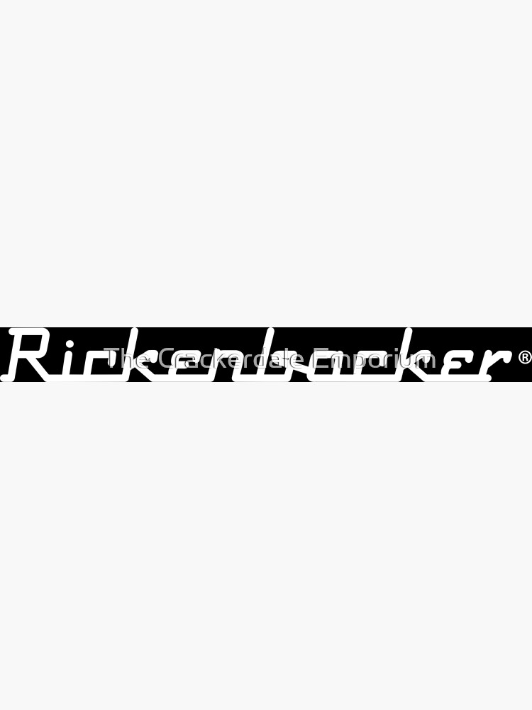 "Rickenbacker Logo" Art Print by webcore | Redbubble