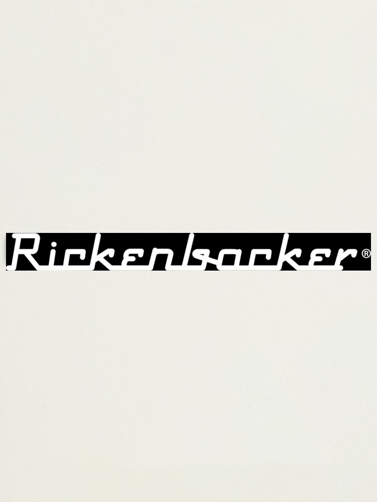 "Rickenbacker Logo" Photographic Print for Sale by webcore | Redbubble