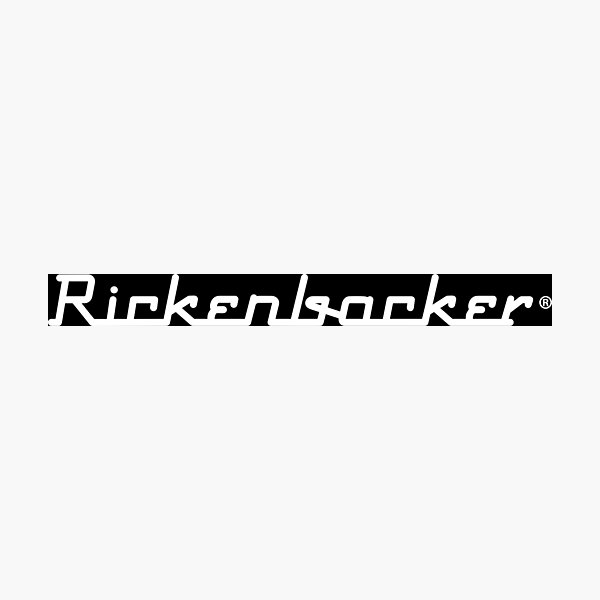 "Rickenbacker Logo" Photographic Print for Sale by webcore | Redbubble