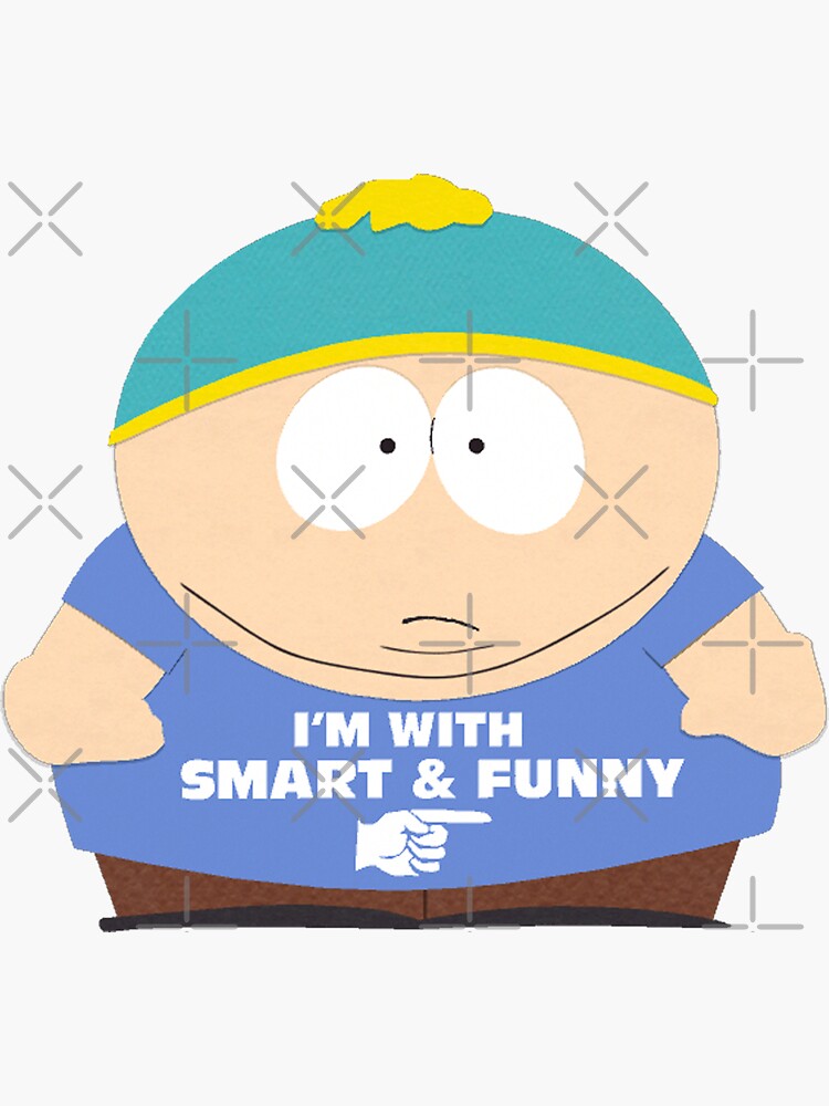 "South Park Cartman sticker" Sticker by gitarus | Redbubble