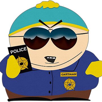South Park Cartman Cop
